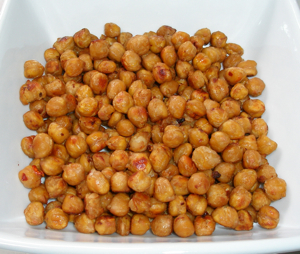 Spicy Sesame Roasted Garbanzo Beans – Gazing In