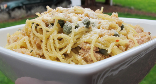 Spicy Tuna Pasta For Lunch – Gazing In