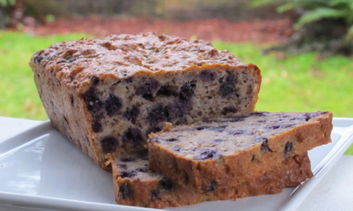 Blueberry Walnut Bread – Gazing In