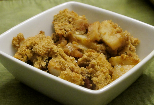 Cherry & Pear Crisp – Gazing In