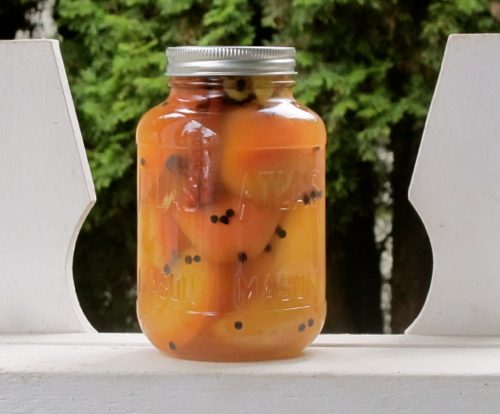 Spiced Pickled Apples – Gazing In