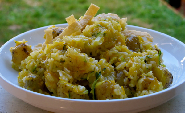 Garden Vegetable Primavera Rice – Gazing In